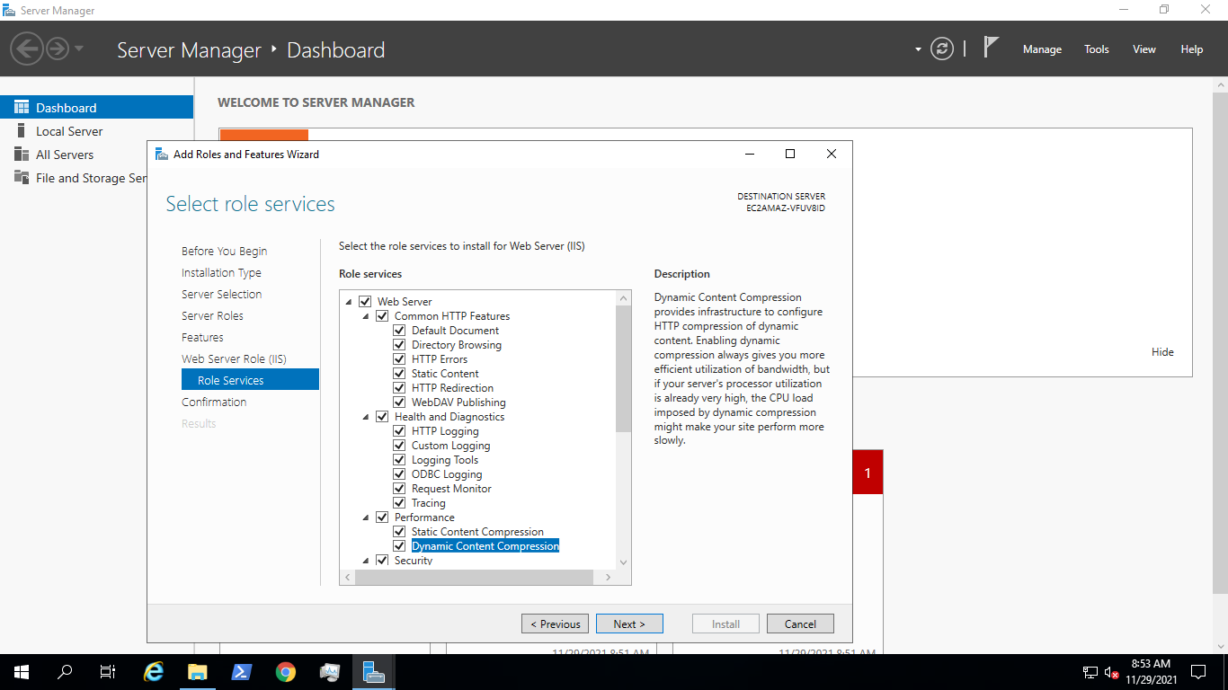 Setup for IIS Server and Access Logging | SnappyFlow