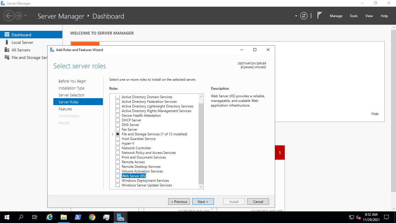 Setup for IIS Server and Access Logging | SnappyFlow